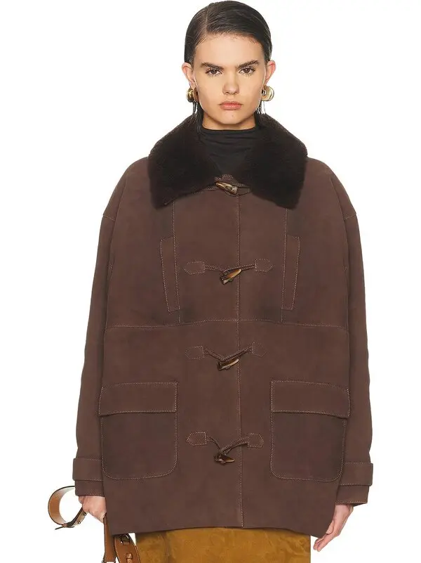 SIEDRES Theo Coat - Brown