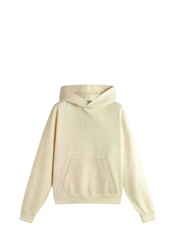 LES HÉRITIERS Logo Hooded Sweatshirt - Neutrals
