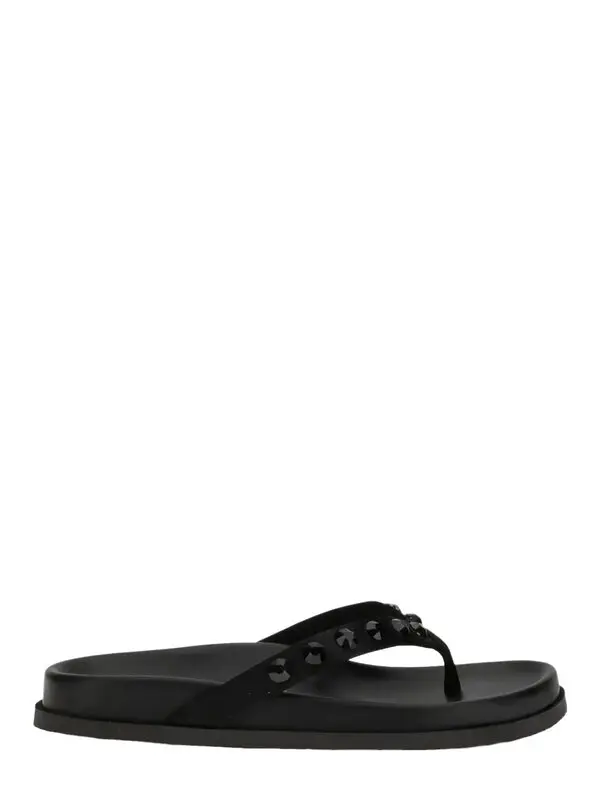 PEDRO GARCIA Devika Studded Sandals - Black