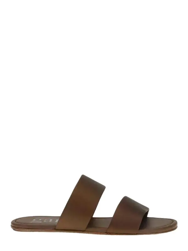 PEDRO GARCIA Pilia Double-strap Sandals - Brown