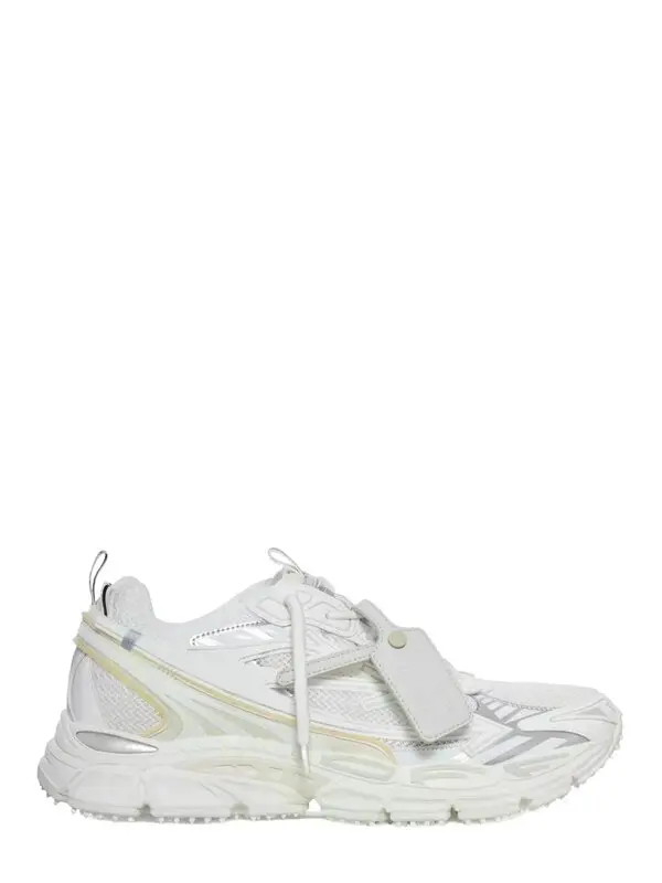 Off-White Be Right Back Mesh Paneled Sneakers - White