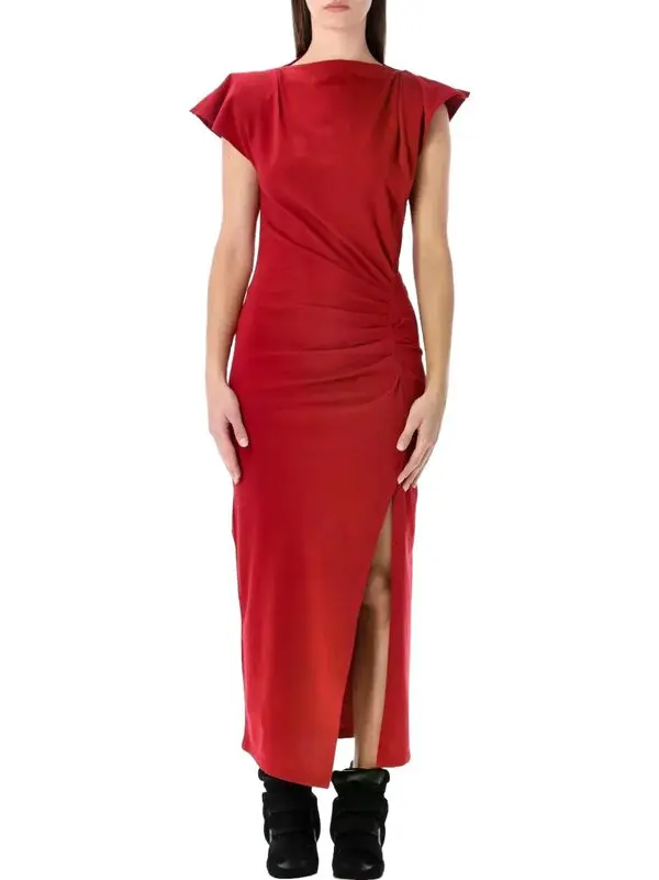MARANT ETOILE Nadela Maxi Dress - Red
