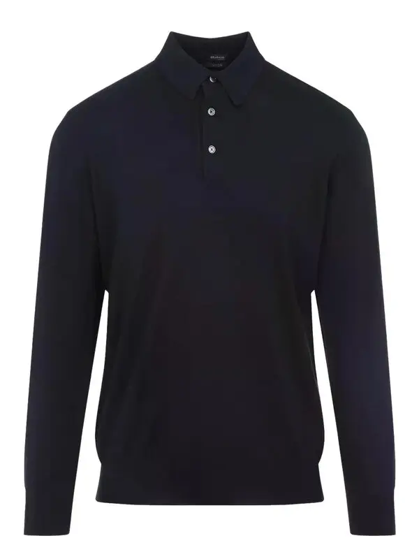 Kiton Cotton Polo Shirt - Blue