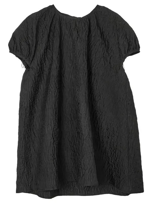 Cecilie Bahnsen Brenda Crinkled Dress - Black