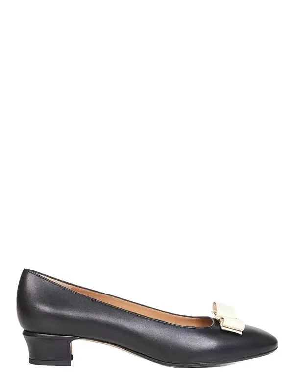 FERRAGAMO Vara Bow Ballet Flats - Black