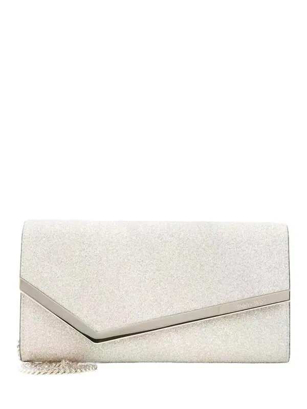 JIMMY CHOO Emmie Clutch Bag - Neutrals