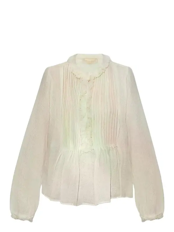 Ulla Johnson Ruffled Blouse - Neutrals