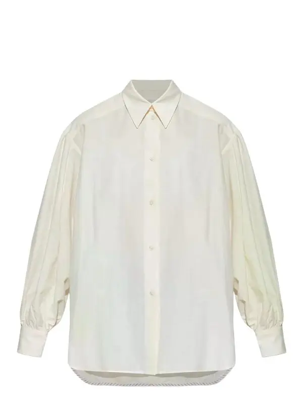 Paul Smith Balloon-sleeve Shirt - Neutrals