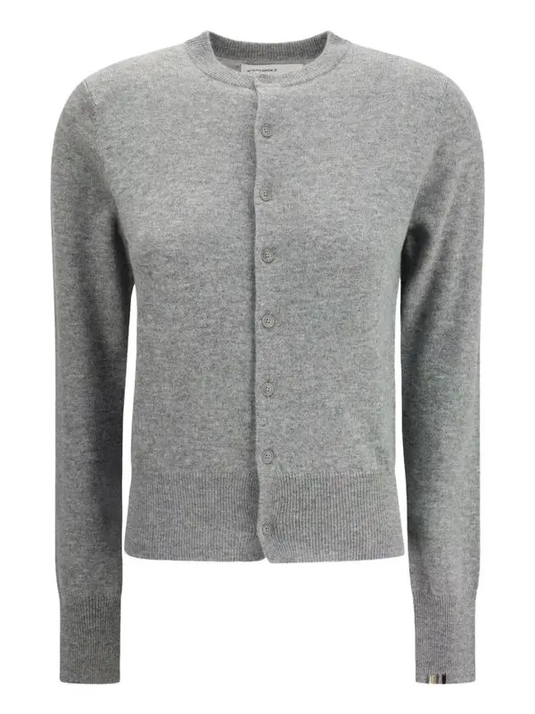 EXTREME CASHMERE X Button-fastening Cardigan - Grey
