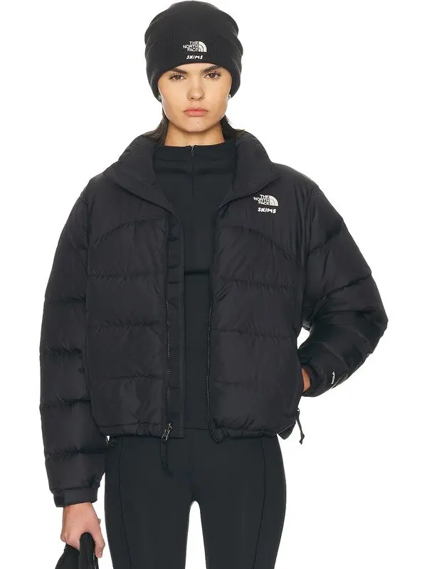 The North Face X Skims 2000 Retro Shrunken Nuptse Jacket - Sk Onyx