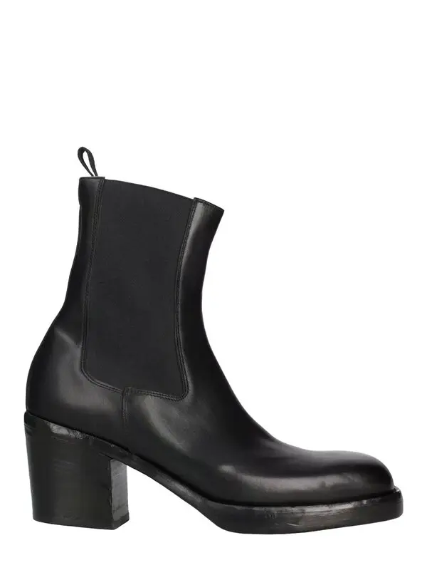 Premiata Block-heel Chelsea Boots - Black