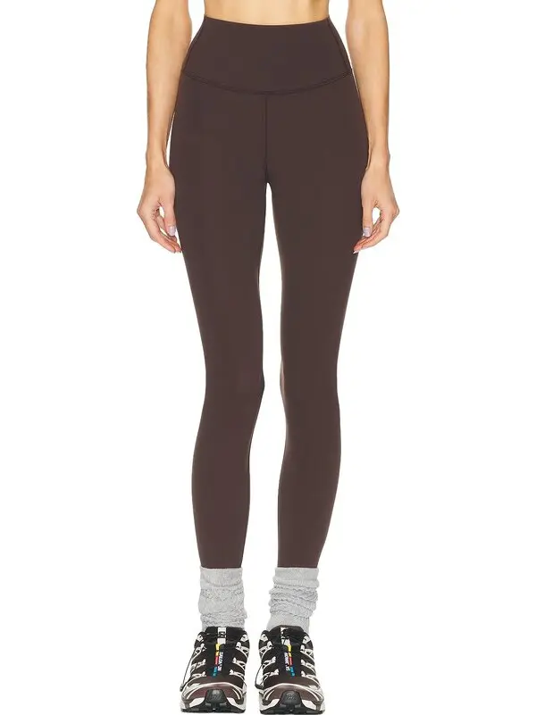 Splits59 River High-waist Stirrup Leggings - Dark Chocolate