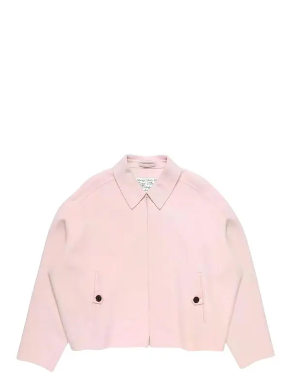 Acne Studios Zip-up Shirt Jacket - Pink