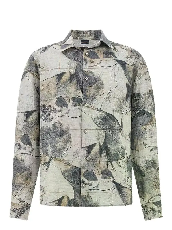 Paul & Shark Printed Shirt - Neutrals