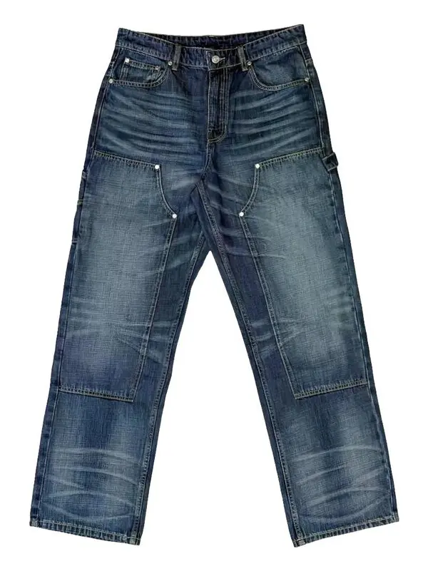 BABYLON Double-knee Jeans - Blue