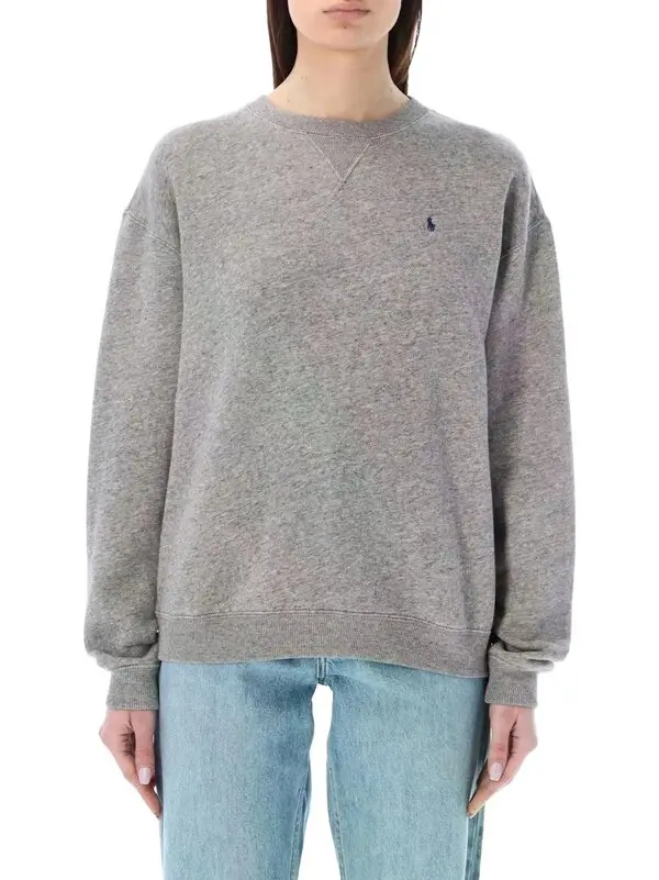 Polo Ralph Lauren Crew-neck Pullover Sweater - Grey