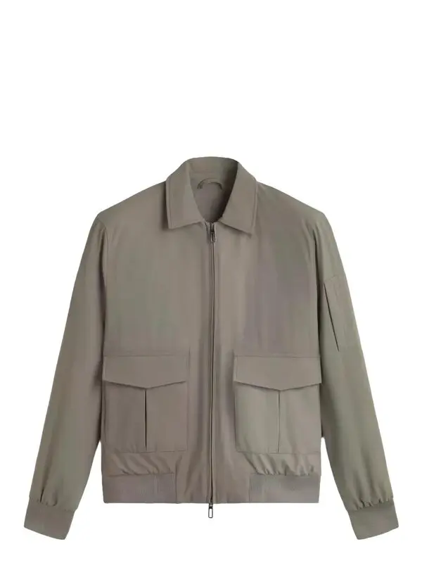 LES HÉRITIERS Patch Pocket Jacket - Grey