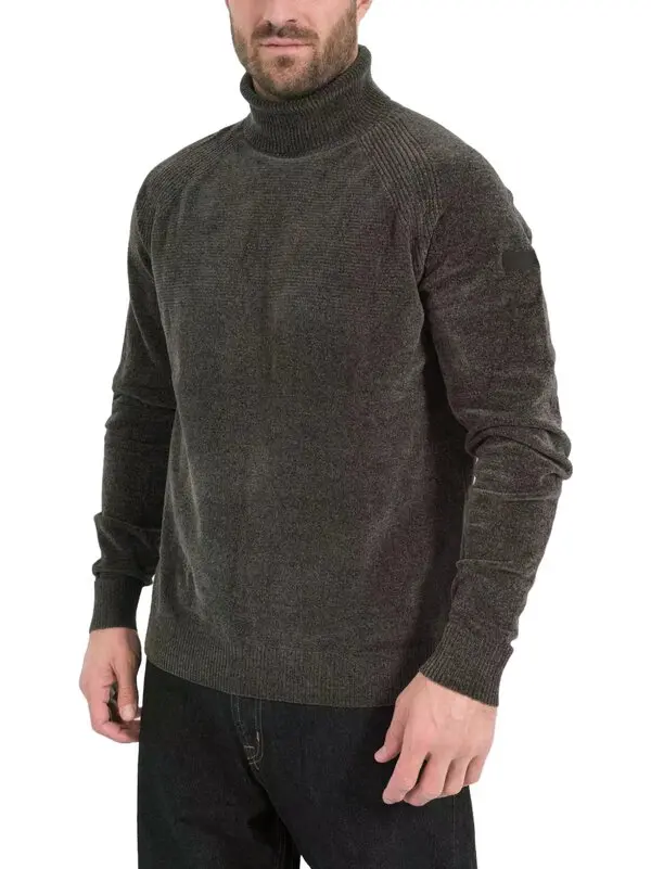 RRD Roll Neck Sweater - Grey
