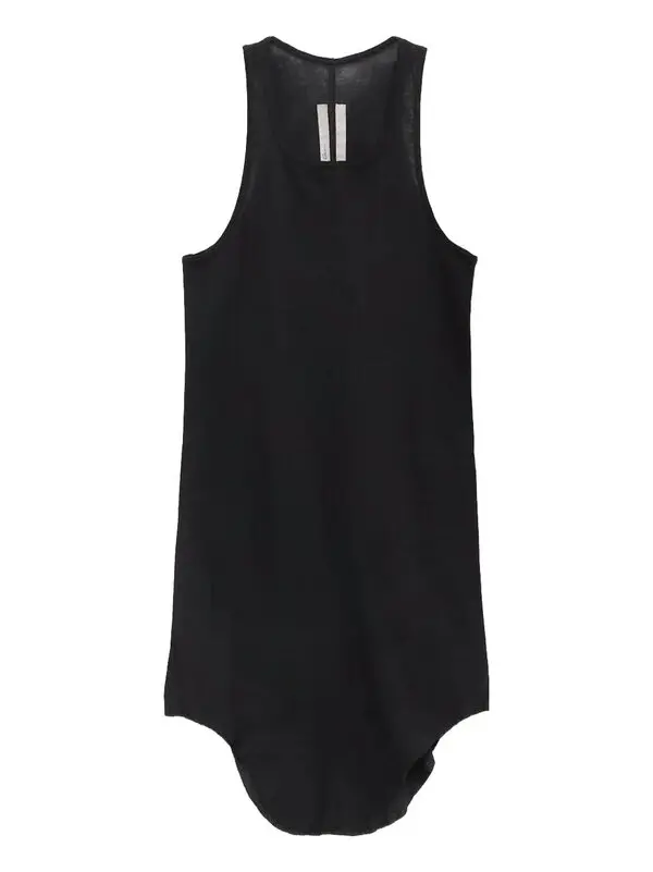 Rick Owens Crew-neck Tank Top - Black