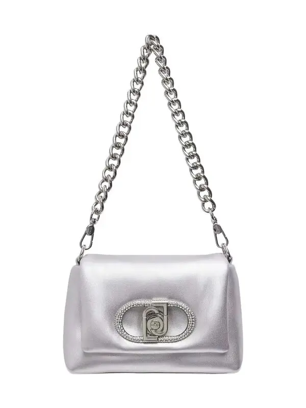 Liu Jo Small Chain-strap Cross Body Bag - Silver