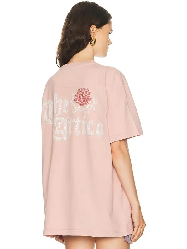 Attico Oversized T-shirt - Rose