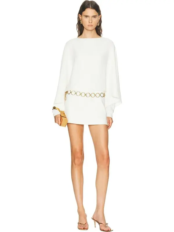 Alexis Kellis Dress With Belt - Ivory