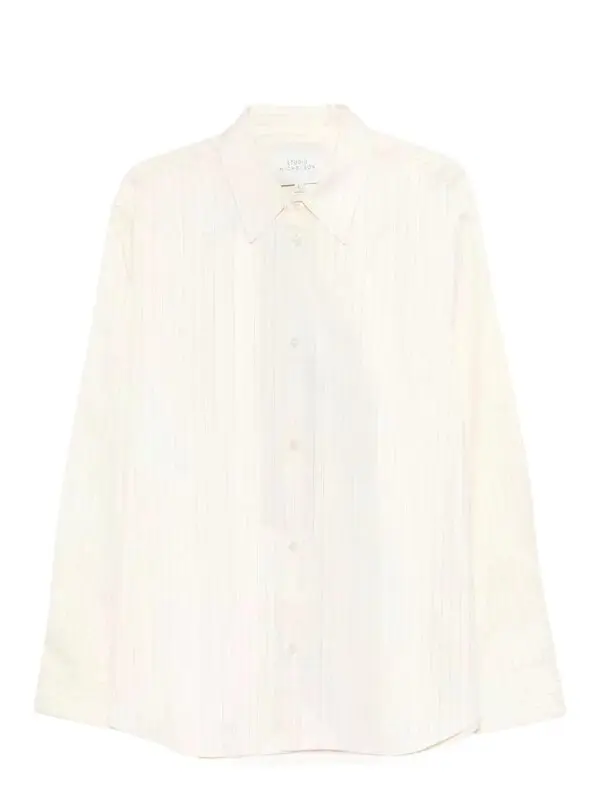 Studio Nicholson Striped Shirt - Neutrals