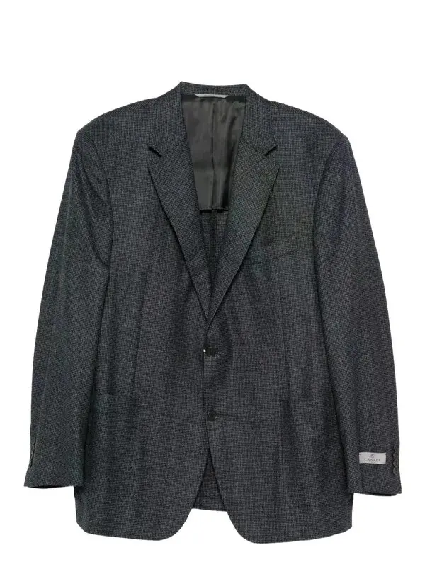 Canali Buttoned Blazer - Grey
