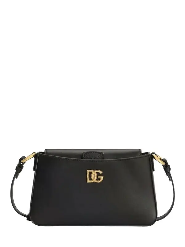 Dolce & Gabbana Logo-plaque Mini Bag - Black