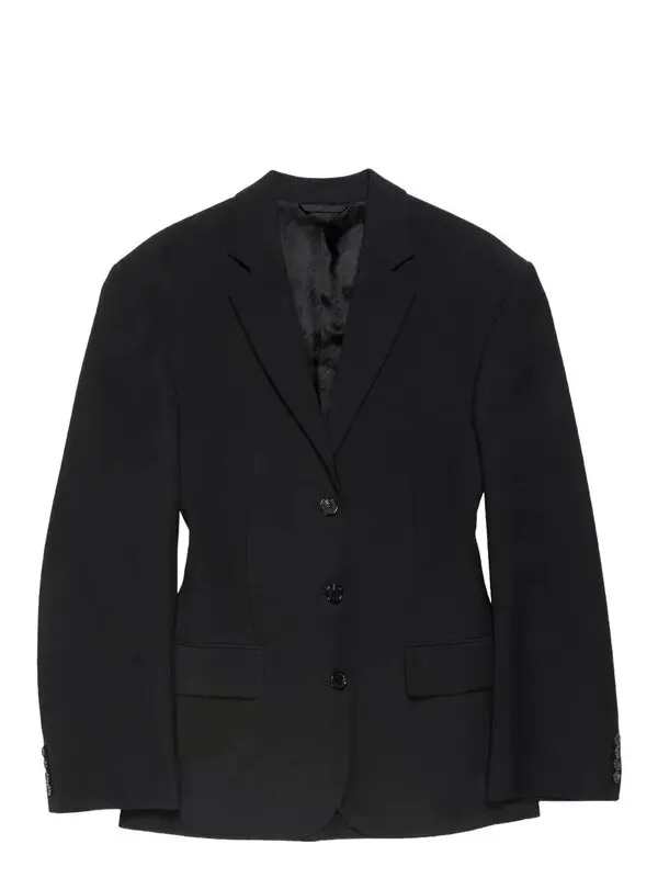 Acne Studios Single-breasted Blazer - Black