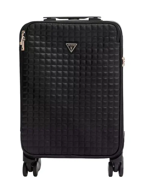Guess Nadira Quilted Luggage Bag - Black