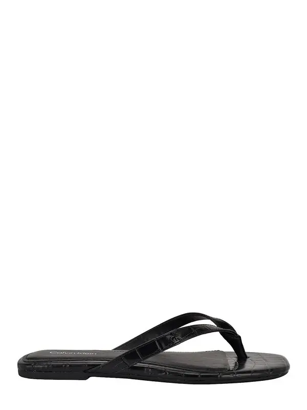 Calvin Klein Stelea Sandals - Black