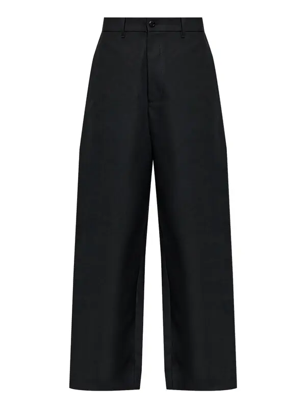 Acne Studios Balloon Wide Leg Trousers - Black