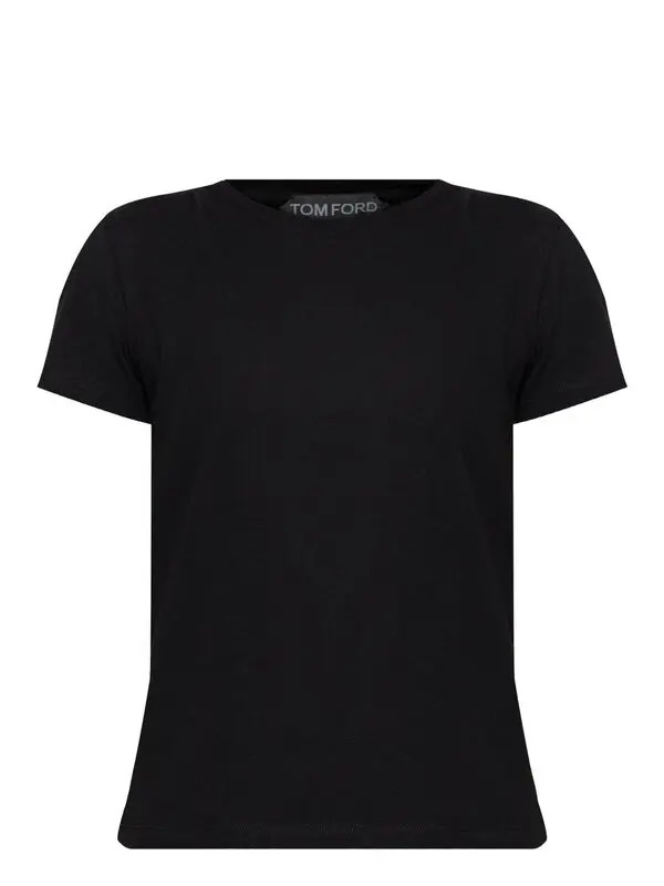 TOM FORD Cotton T-shirt - Black
