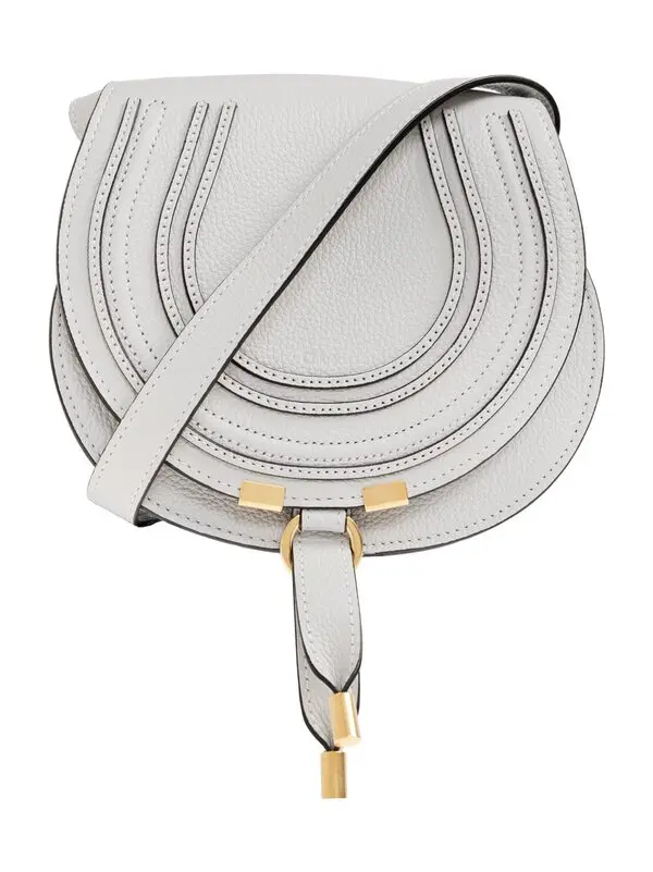 Chloé Marcie Small Shoulder Bag - Grey