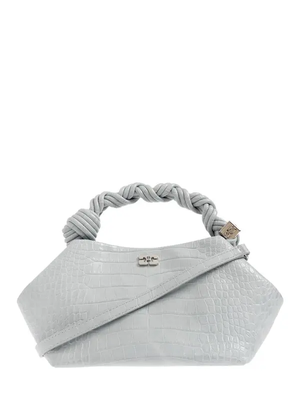 GANNI Handbag Made Of Eco Leather - Light Blue