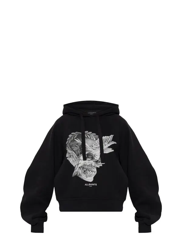 ALLSAINTS Mysterie Dana Hoodie - Black