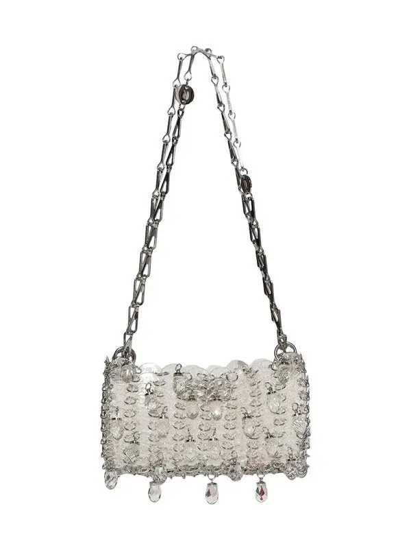 Rabanne 1969 Nano Crystal Bag - Clear