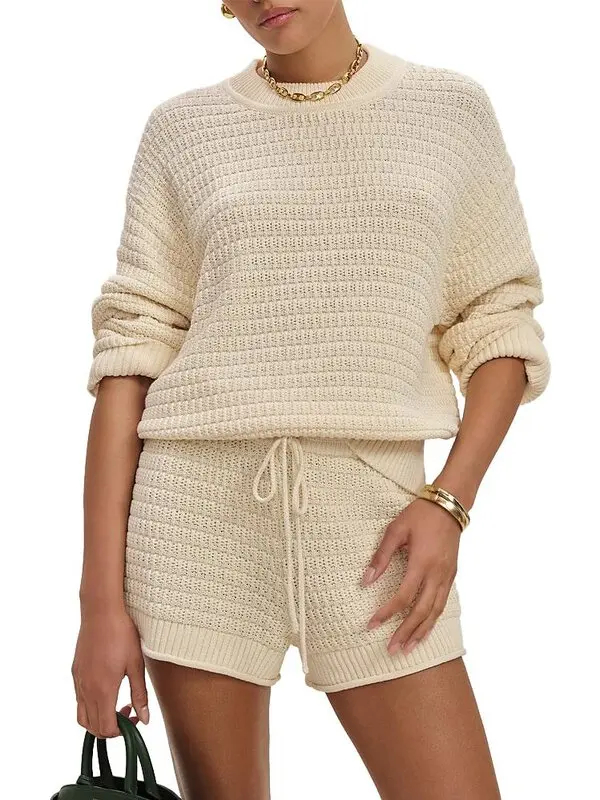 REFORMATION Collie Oversized Sweater - Gossamer