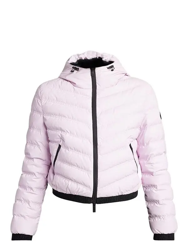 Moncler Pandelon Hooded Down Puffer Jacket - Pink