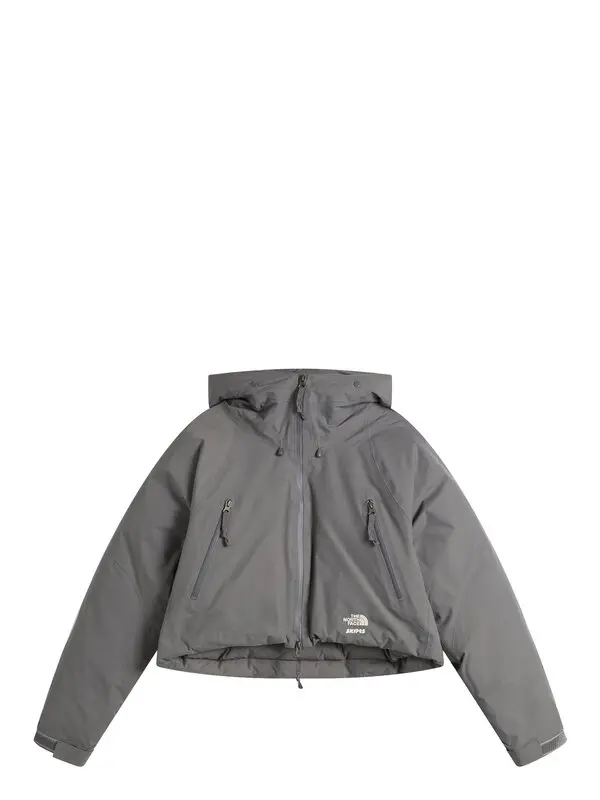 The North Face X Skims Crop Insulated Jacket - Sk Gunmetal