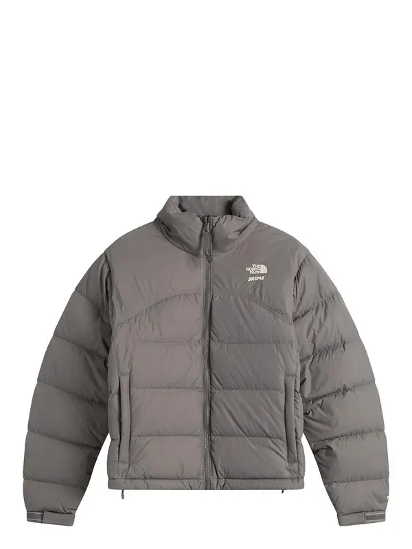 The North Face X Skims 2000 Retro Shrunken Nuptse Jacket - Sk Gunmetal