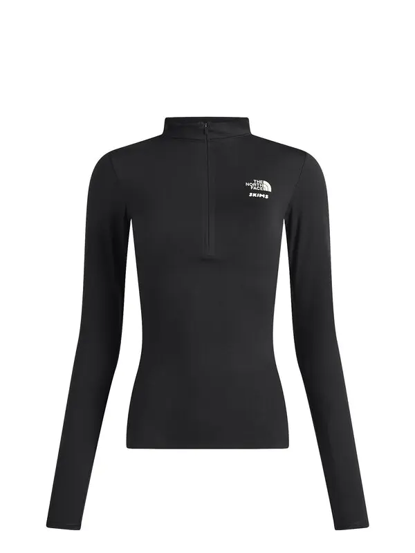 The North Face X Skims Refina Long Sleeve Top - Sk Onyx