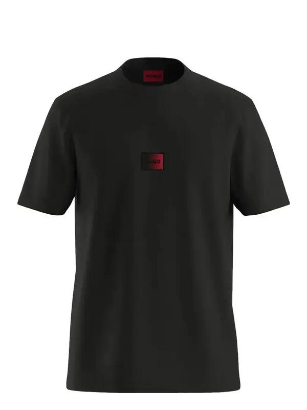 Hugo Logo T-shirt - Black