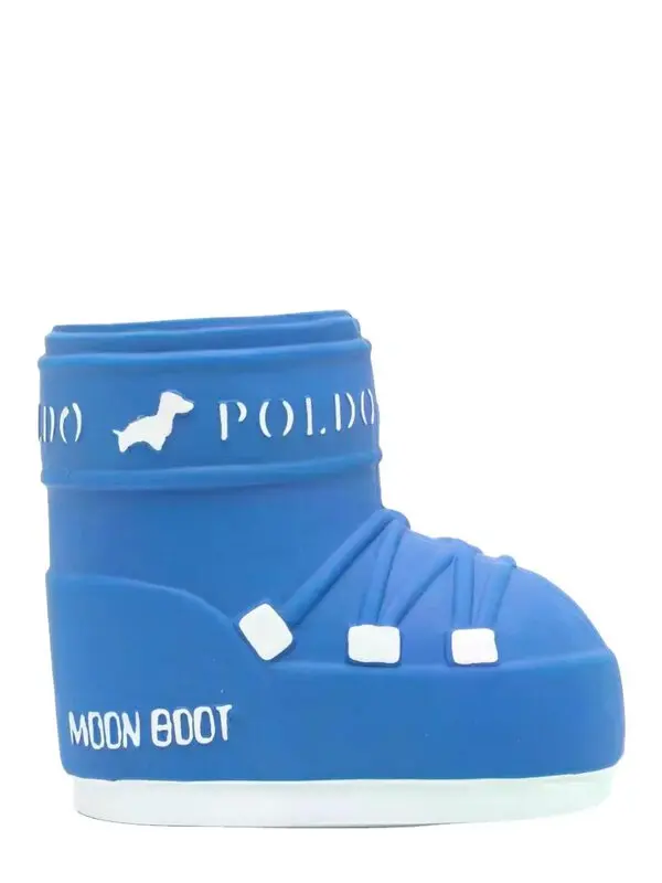 Moon Boot Dog Motif Pet Accessory Boot - Blue