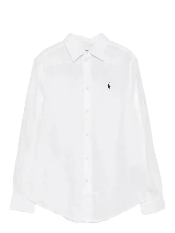 Polo Ralph Lauren Logo-embroidered Shirt - White