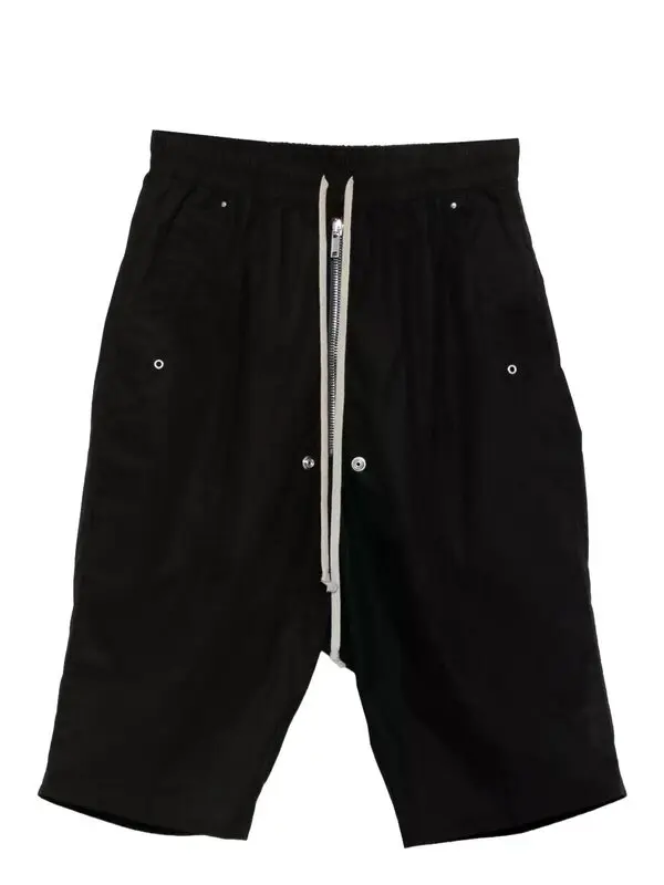 Rick Owens Bela Pods Drawstring Shorts - Black