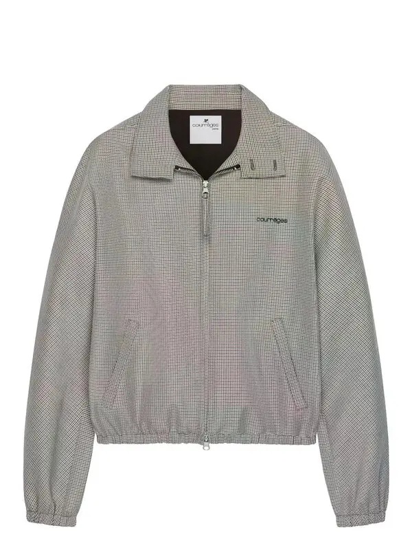 COURREGES Pattern Zip-up Jacket - Neutrals