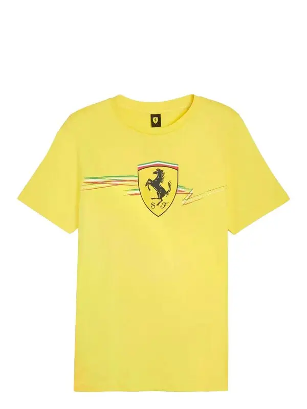 PUMA Shield Graphic T-shirt - Yellow