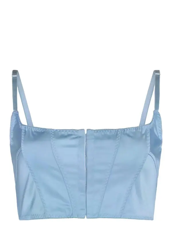 Anna October Cropped Top - Blue